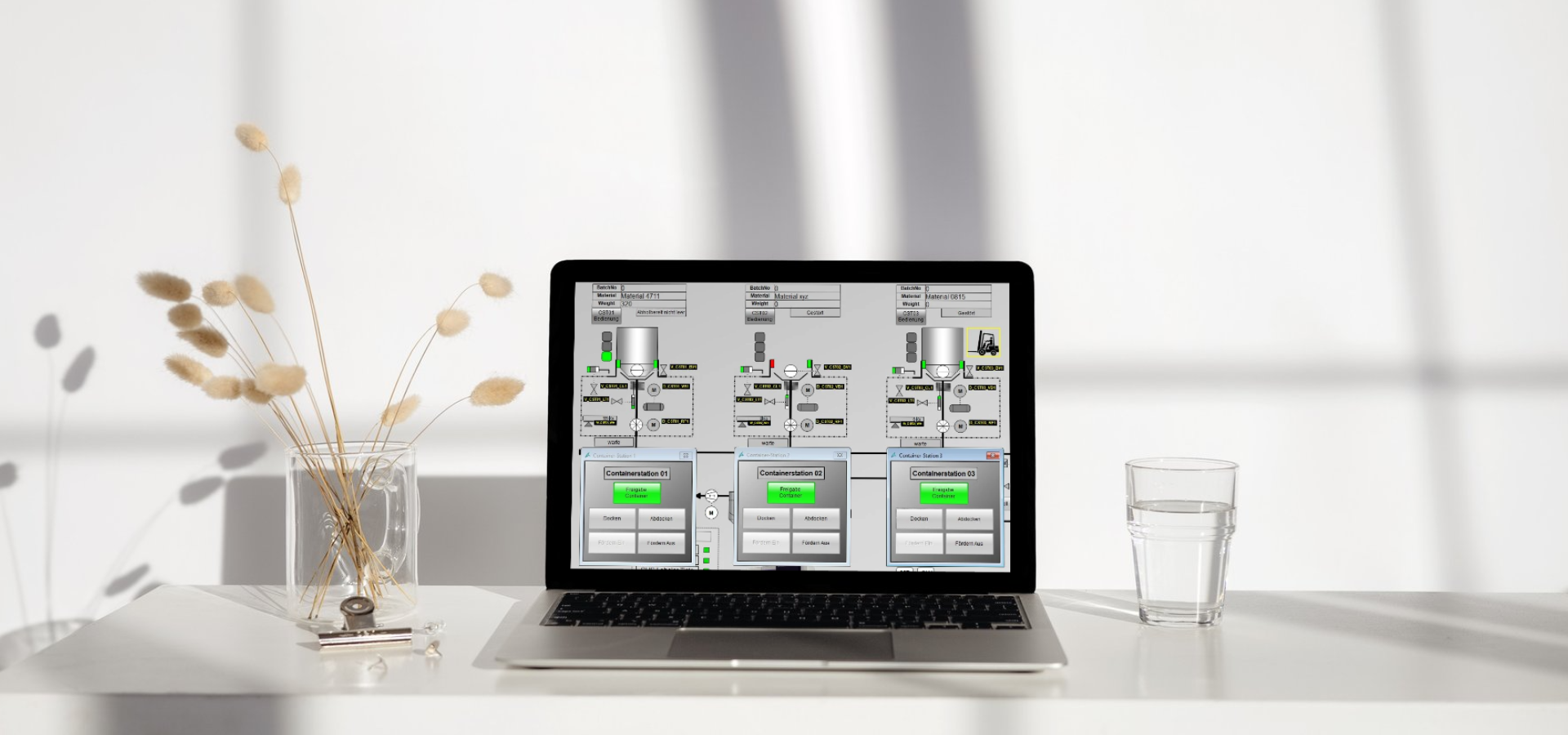 QUAT²RO Process Visualization: Your visualization and control system