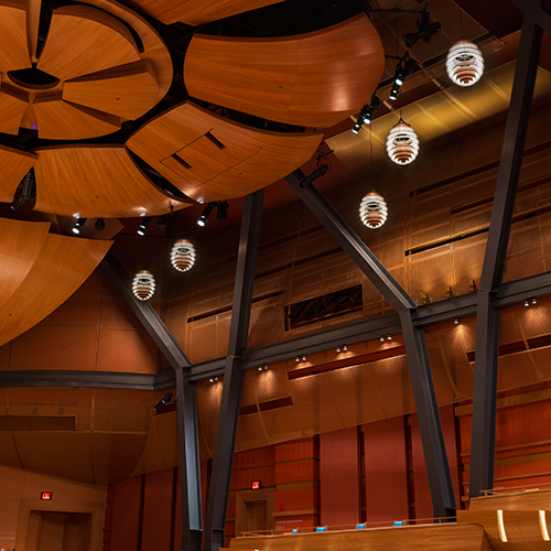 Mount Royal Universität - Bella Concert Hall – Haver & Boecker